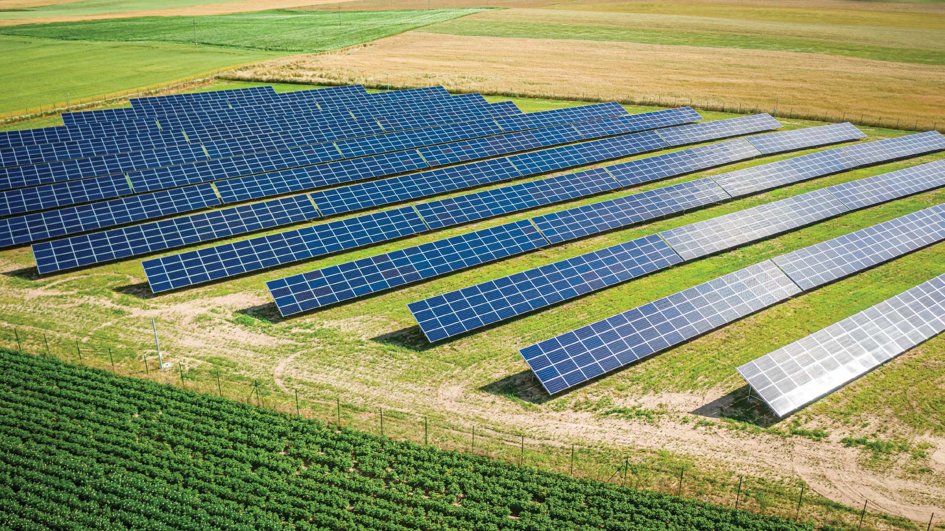 Solar field store
